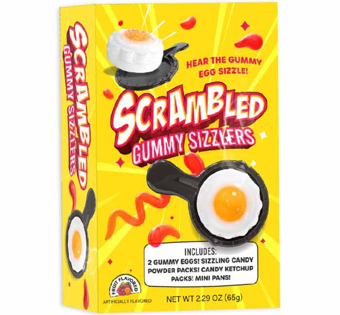 Scrambled Gummy Sizzler - Gummy Popping Candy – Candycopia