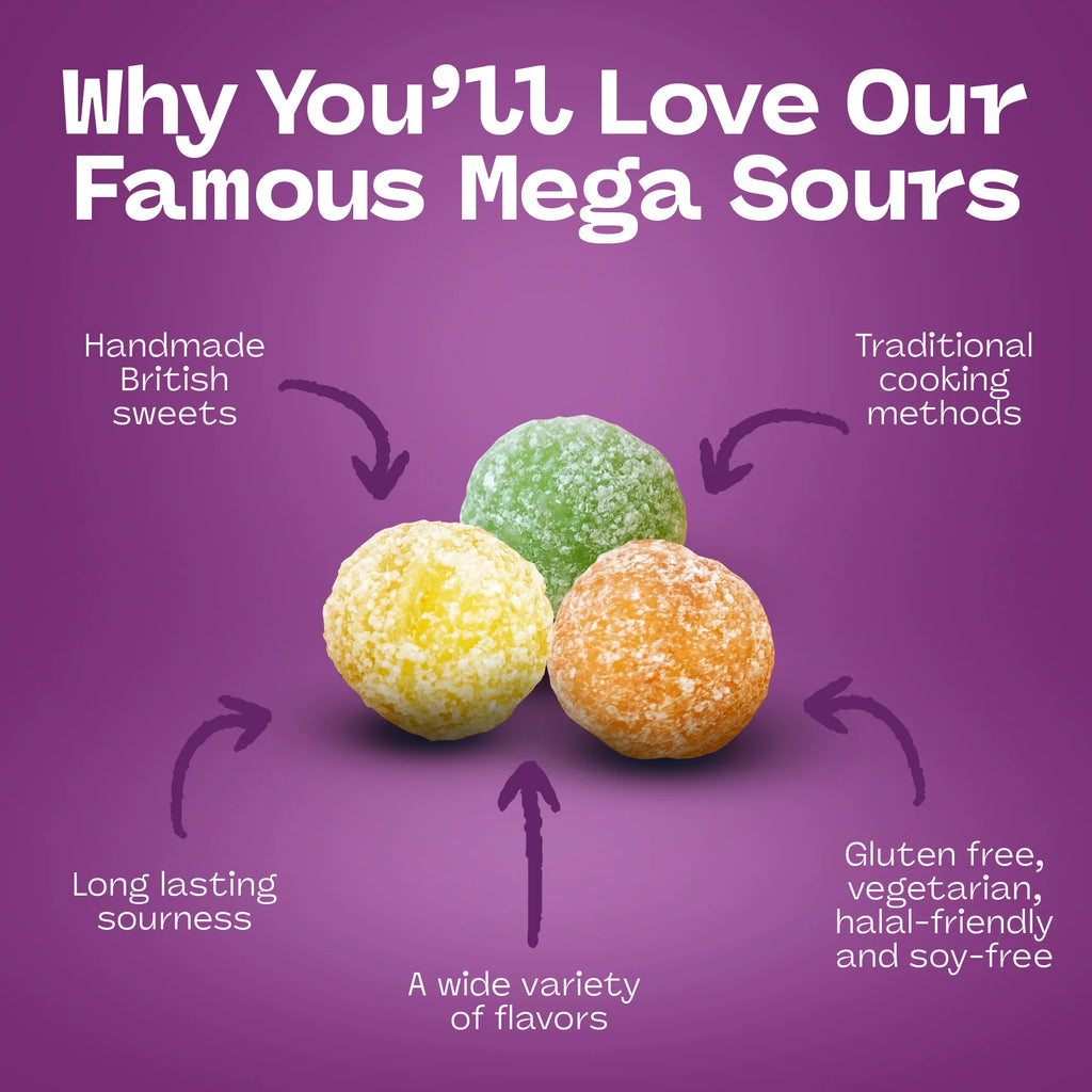 Barnett's Mega Sours: The World’s Sourest Candy