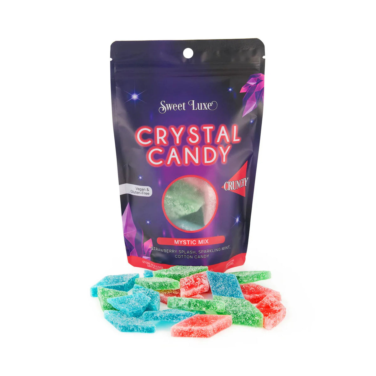 Sweet Luxe Extra Crunchy Crystal Candy- Mystic Mix