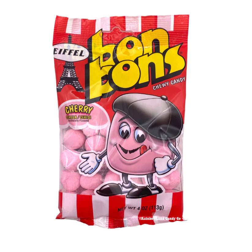 Eiffel Bon Bons - Cherry: Authentic French Cherry Candy | 4 oz bag
