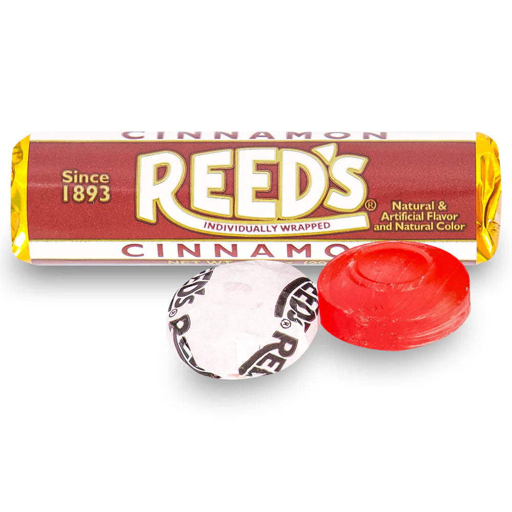 Intense Cinnamon Rush: Reed's Original Hard Candy Delight