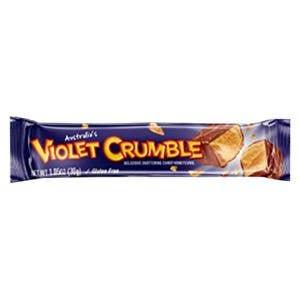Violet Crumble Milk Chocolate - Crunchy Honeycomb Delight!