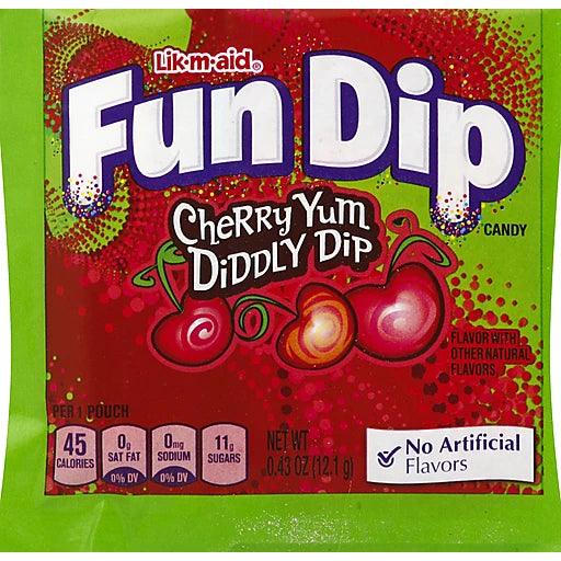 Fun Dip Cherry (0.43oz) - Candycopia